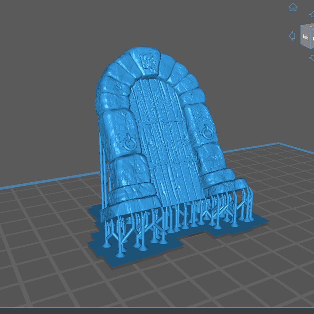 Mimic door for Heroquest and two doors (STL descargable) - Layerforged ...